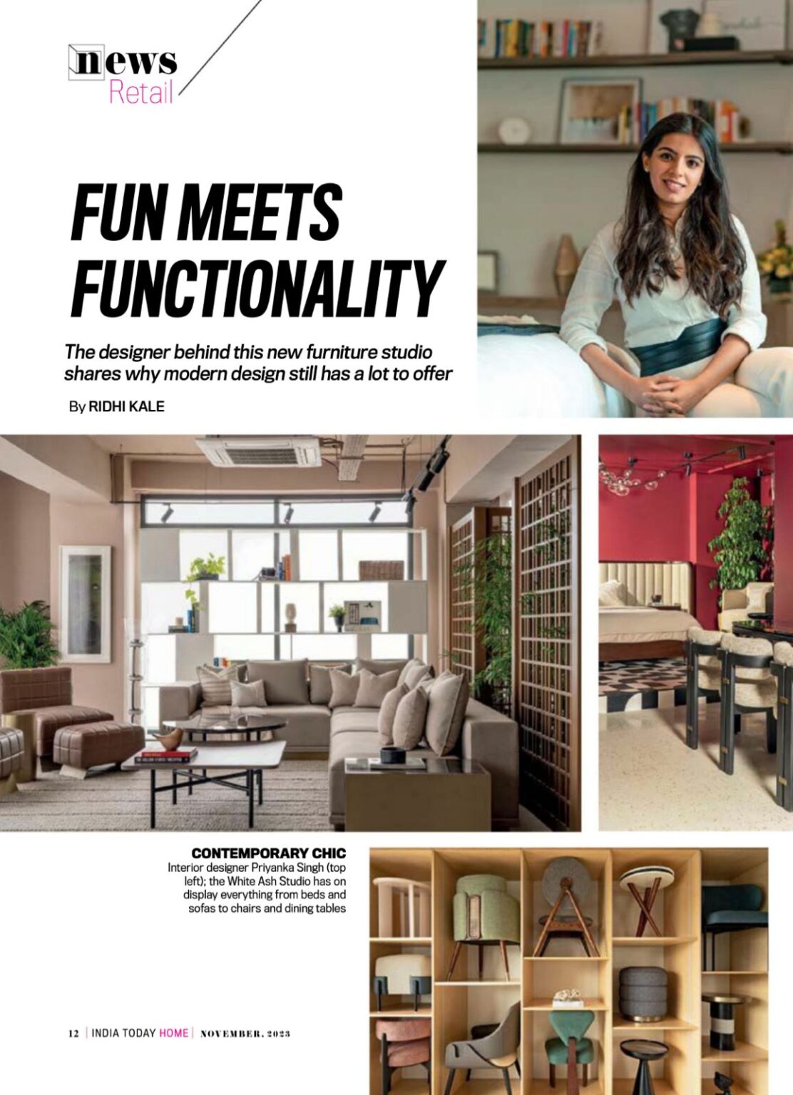 Luxury Furniture Designer | Custom Furniture Studio | White Ash Studio